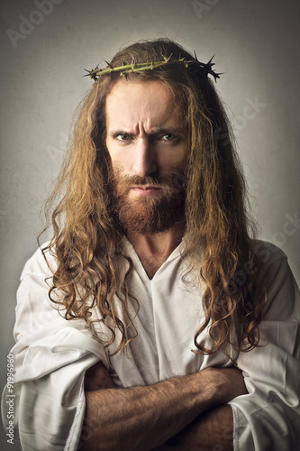 Disappointed Jesus Stock Photo | Adobe Stock