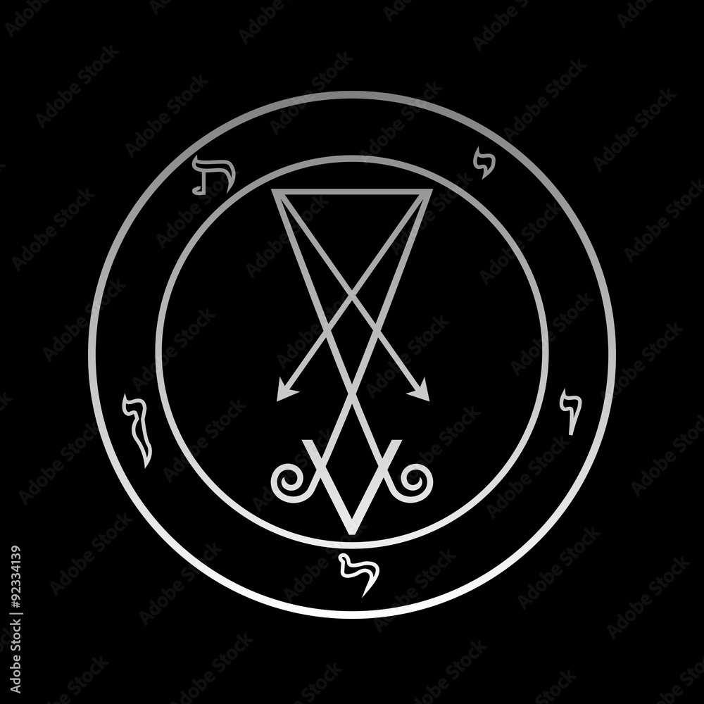 The official symbol of Lucifer Stock Vector | Adobe Stock