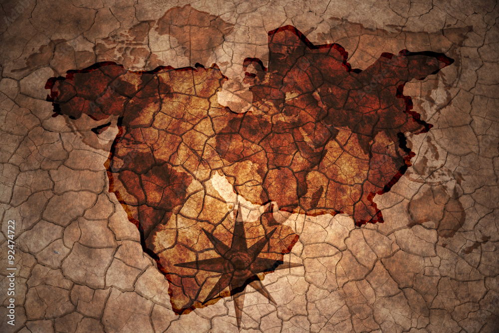 vintage mideast map Stock Illustration | Adobe Stock