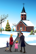 Going Into The Church Free Stock Photo - Public Domain Pictures