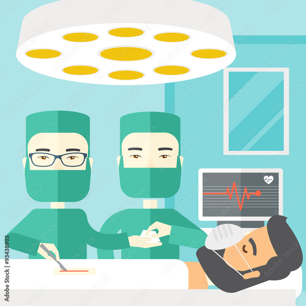 Operation. Stock Vector | Adobe Stock