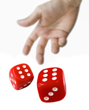 Hands On Dice Free Stock Photo - Public Domain Pictures