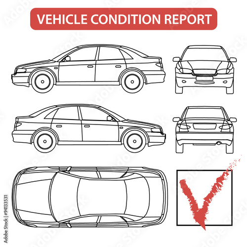 Vehicle condition report (car checklist, auto damage inspection ... Vehicle condition report (car checklist, auto damage inspection ...