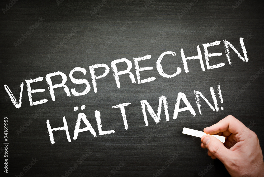 Stock-Foto „Versprechen“ | Adobe Stock