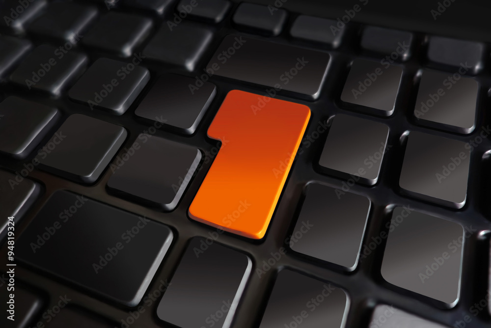 Stock-Illustration „Keyboard Enter Taste neutral Hintergrund“ | Adobe Stock