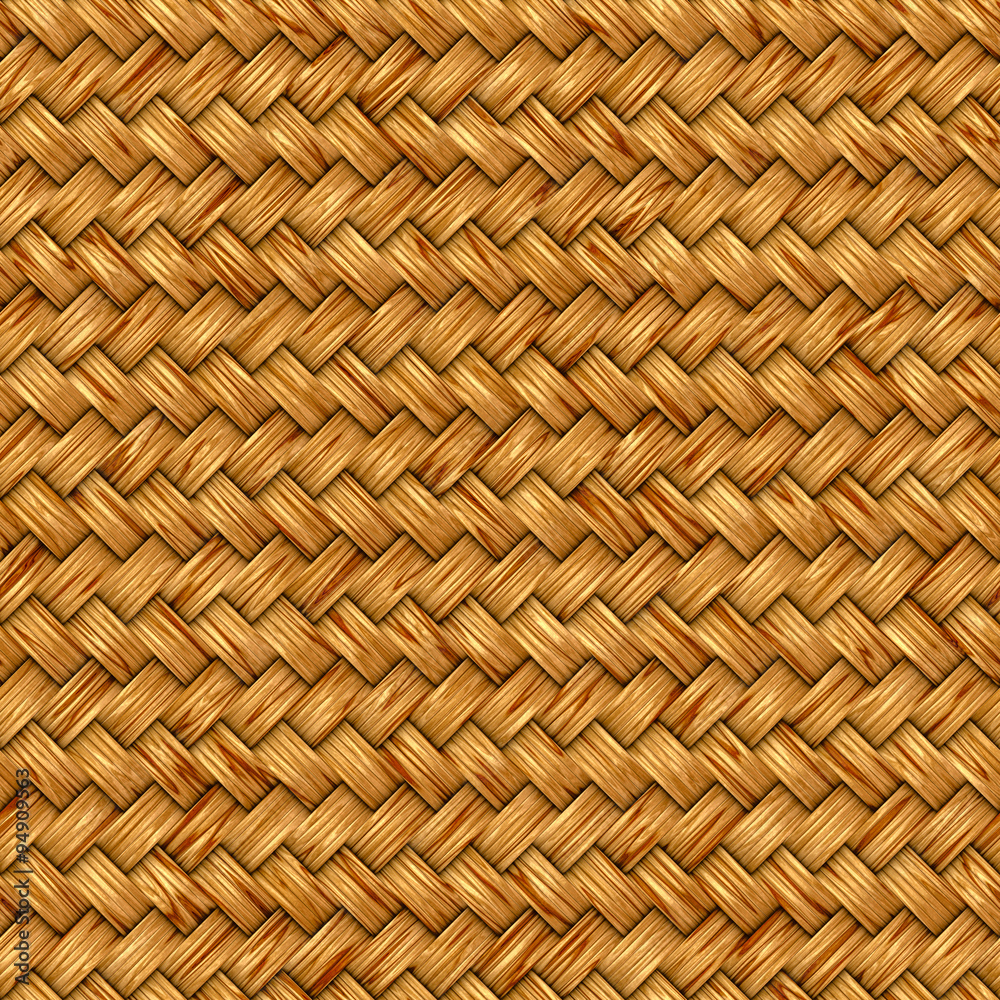 Wicker seamless texture pattern background Stock Photo | Adobe Stock
