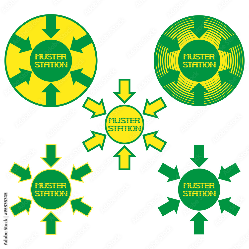 Muster station Stock Vector | Adobe Stock