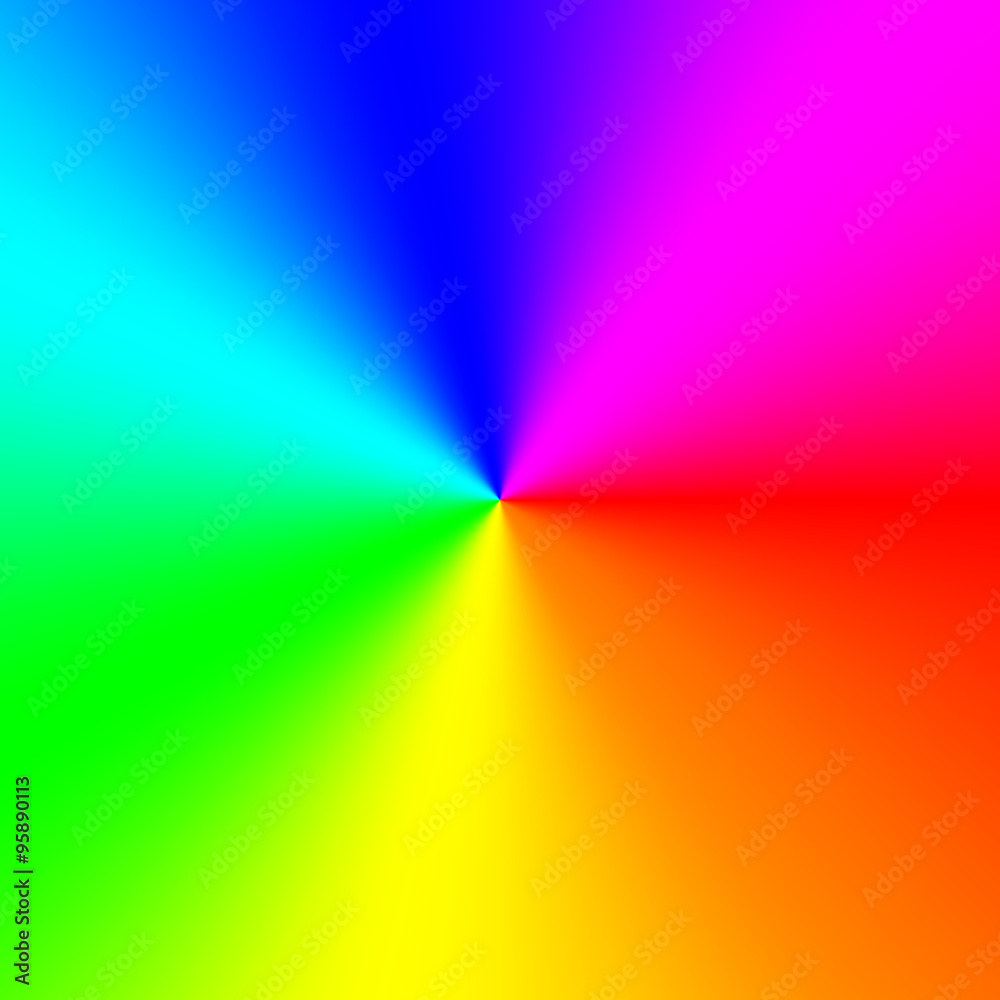 Colorful radial gradient background made of rainbow spectral colors ... Colorful radial gradient background made of rainbow spectral colors ...