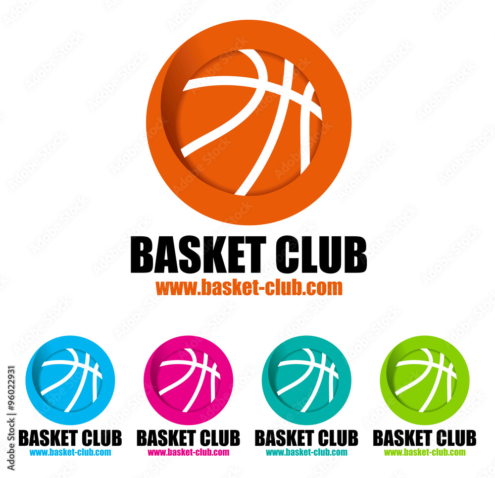 Vector de Stock logo basket | Adobe Stock