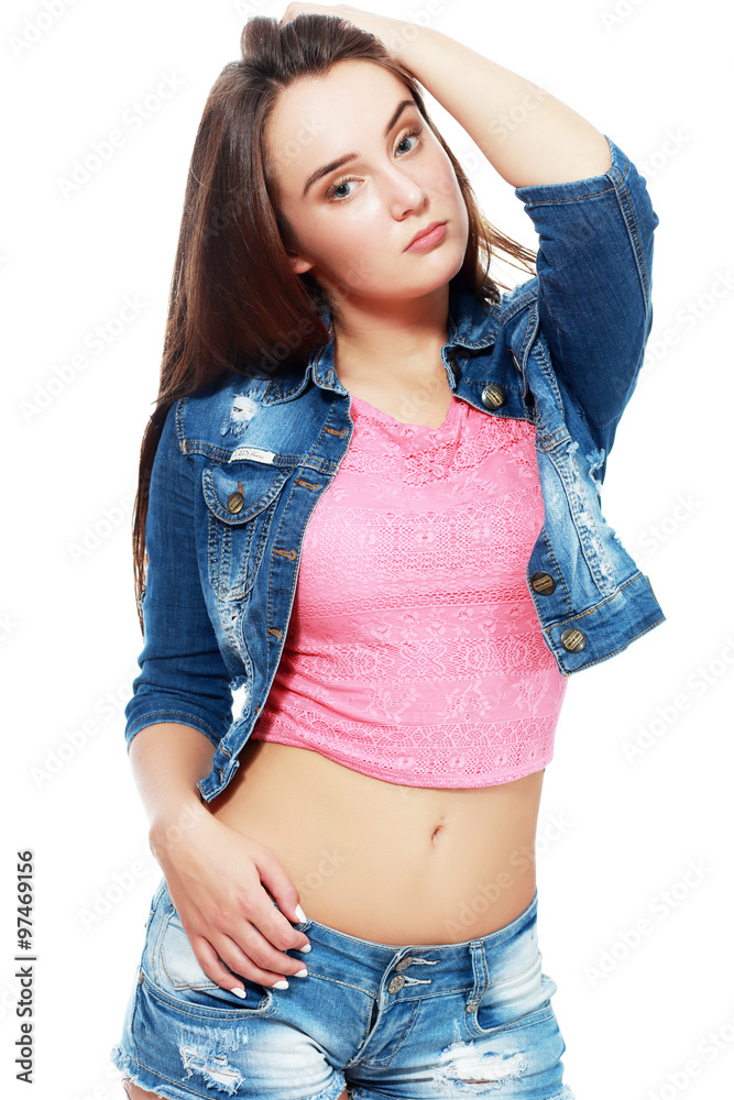 Foto cute teen model do Stock | Adobe Stock