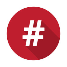 Red 3D Hashtag Symbol Free Stock Photo - Public Domain Pictures