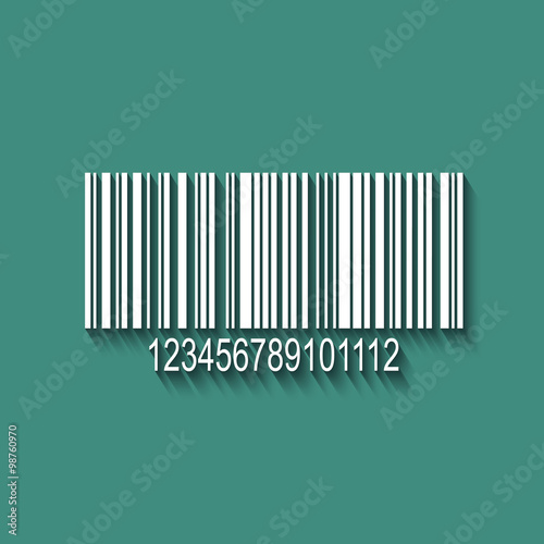 Logo code-barres. Vecteur Stock | Adobe Stock