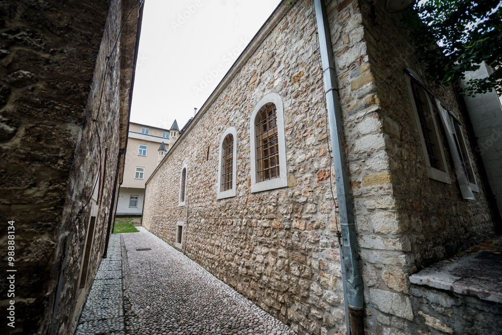 Gazi Husrev-beg Madrasa in Sarajevo, Bosnia and Herzegovina の Stock フォト ...