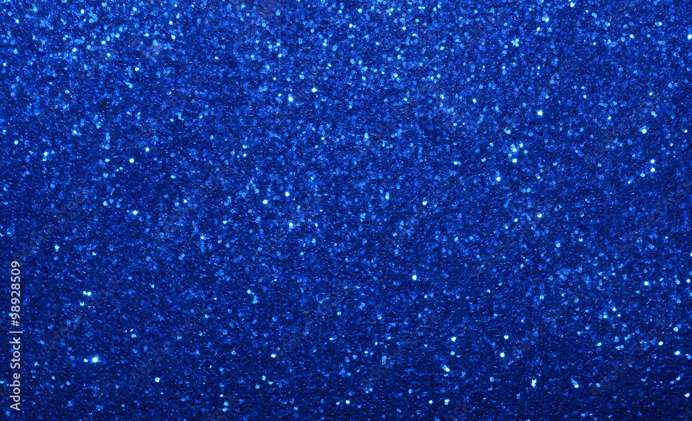 Sparkling glittering twinkling festive shiny blue abstract background ...