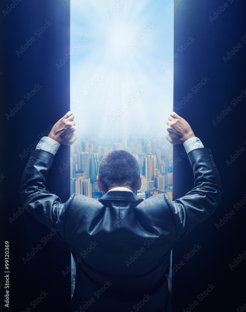 Opening the gate Stock Photo | Adobe Stock