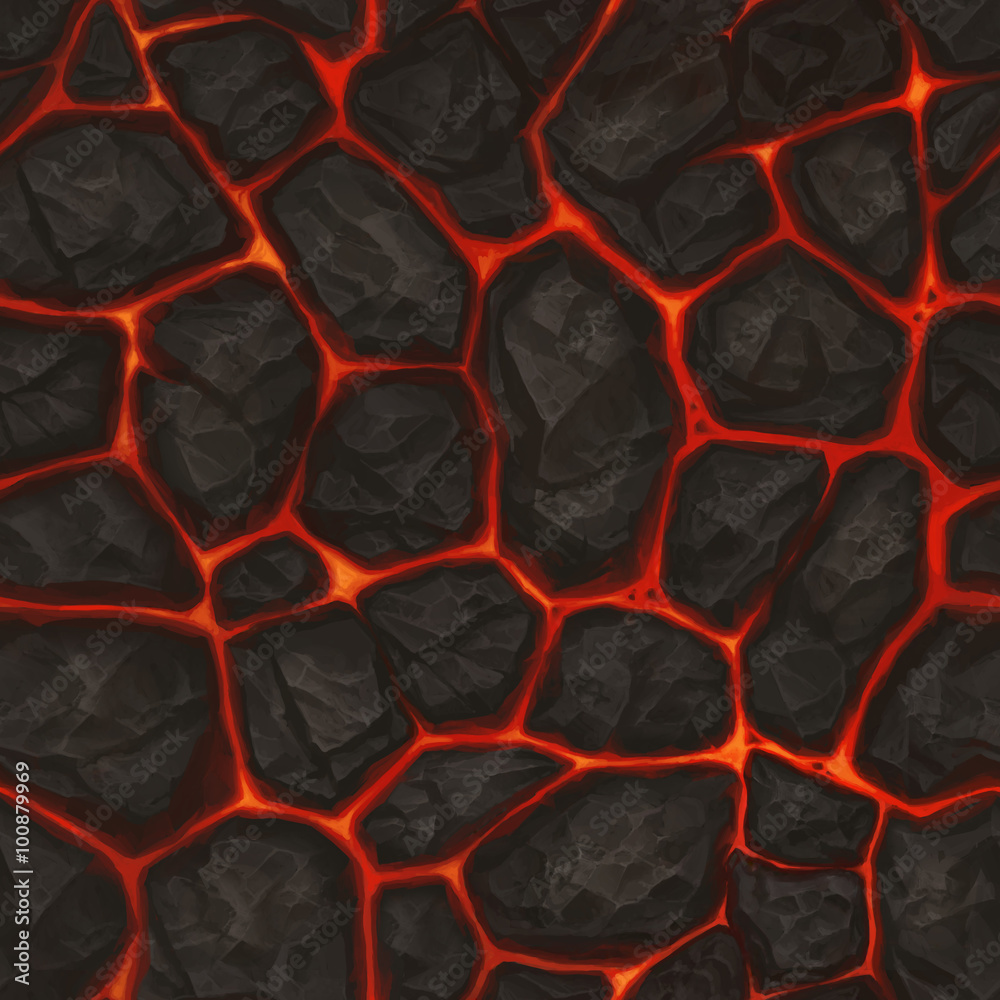 Lava texture. Hand drawing. Stock Illustration | Adobe Stock