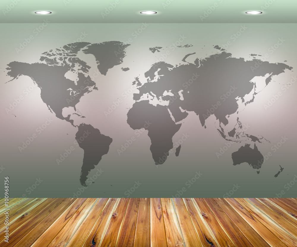 World Map Illustration Stock Illustration | Adobe Stock