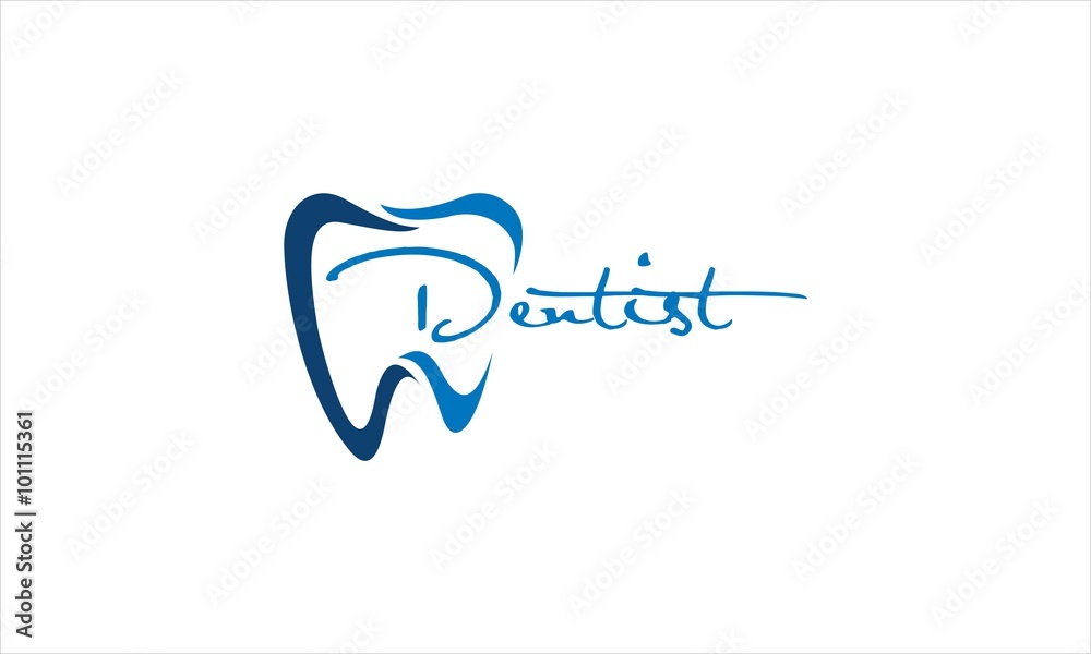 dentist logo vector