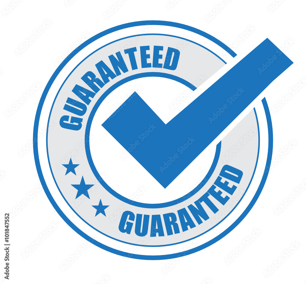 Guaranteed icon Stock Vector | Adobe Stock