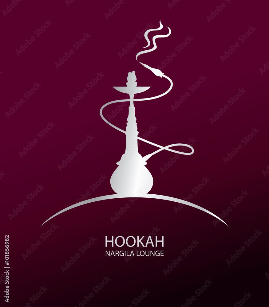 Hookah Lounge Bar Menu, Nargile, Nargila, hubble bubble (Vector Art ...
