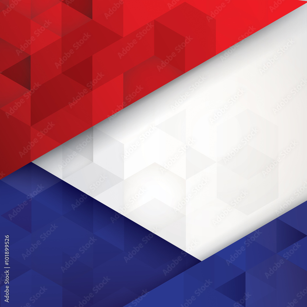 France flag colors abstract background. Stock Vector | Adobe Stock