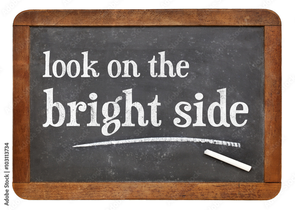 look on the bright side Stock Photo | Adobe Stock