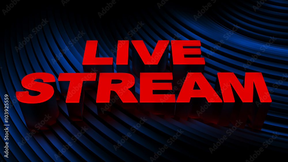 Live stream Stock Illustration | Adobe Stock