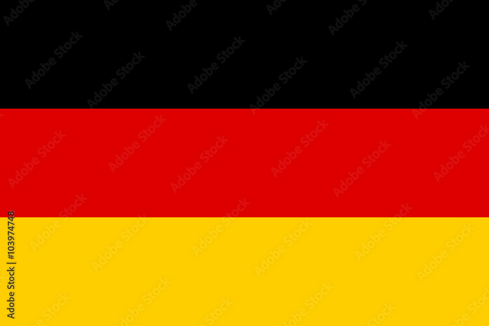 Vector of German flag. Stock Vector | Adobe Stock