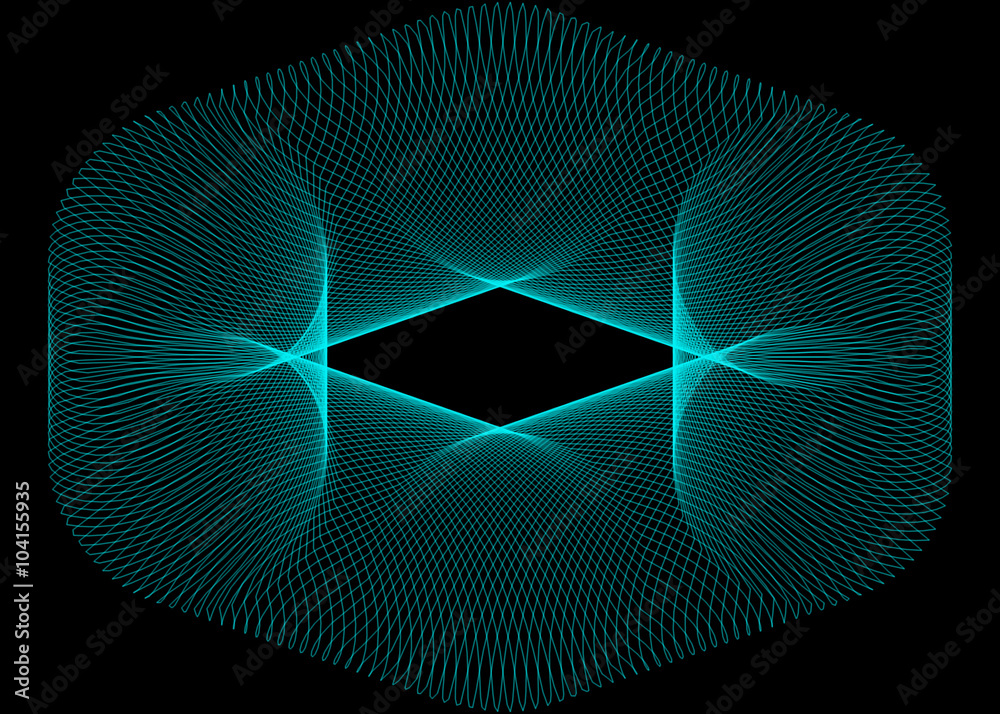 abstract spirograph background Stock Illustration | Adobe Stock