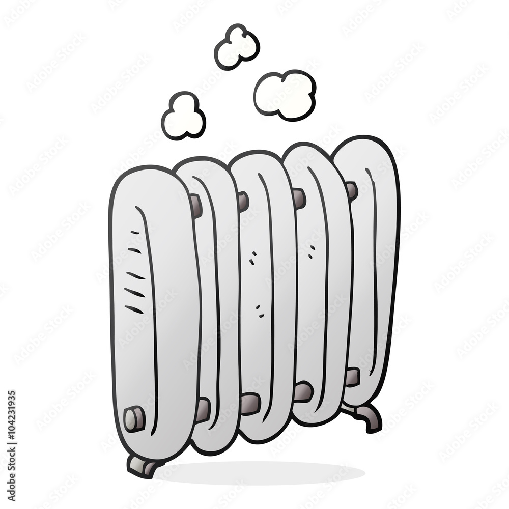 cartoon radiator Stock Vector | Adobe Stock