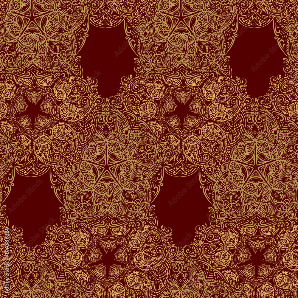 pattern of mendi 7 Stock Illustration | Adobe Stock