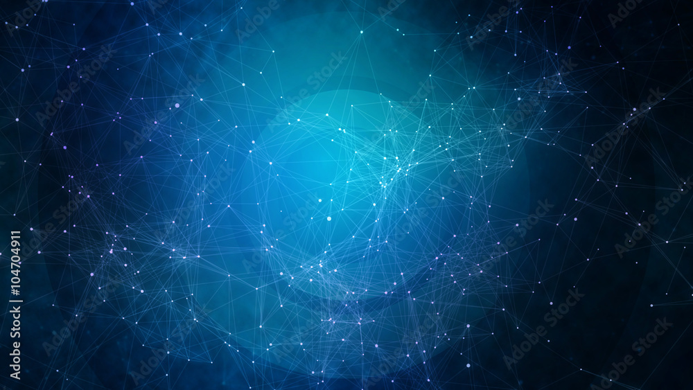 Abstract blue technology, business or science background Stock Photo ...