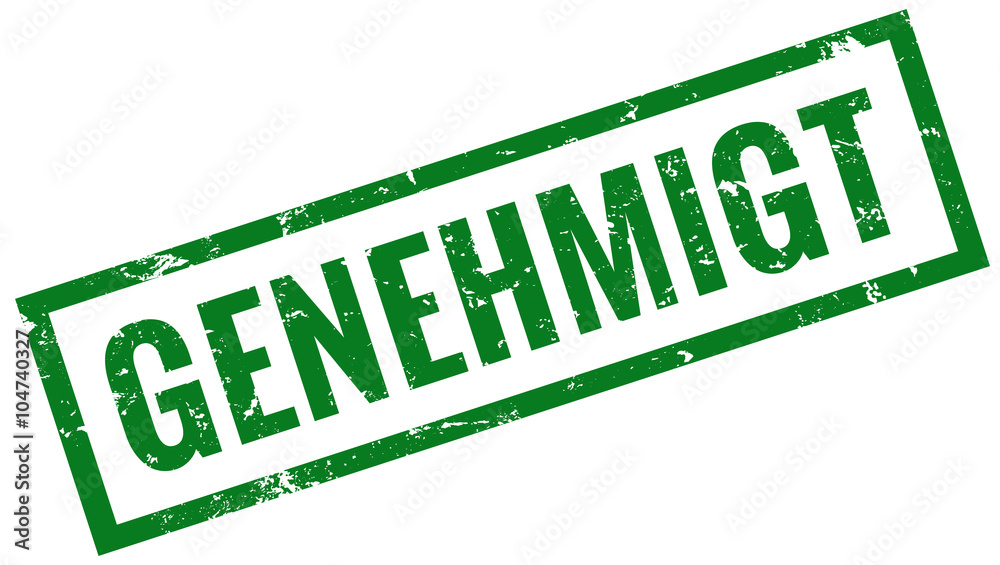 Genehmigt Stempel Grün Grunge - Stock - GamesAgeddon