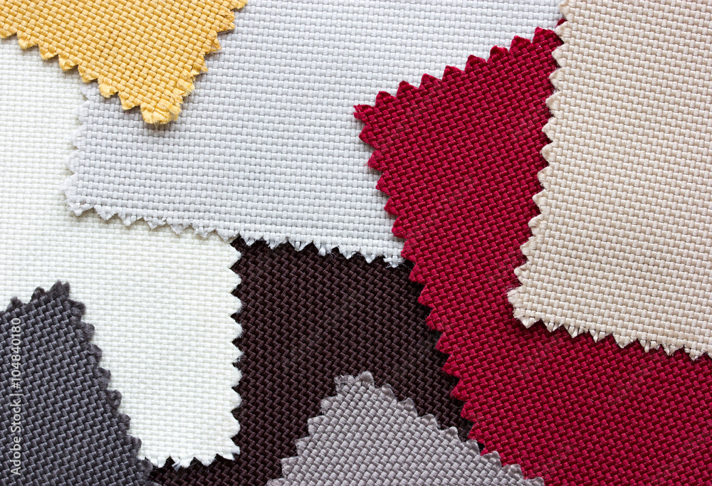 color tone of fabric swatch samples Stock Photo | Adobe Stock
