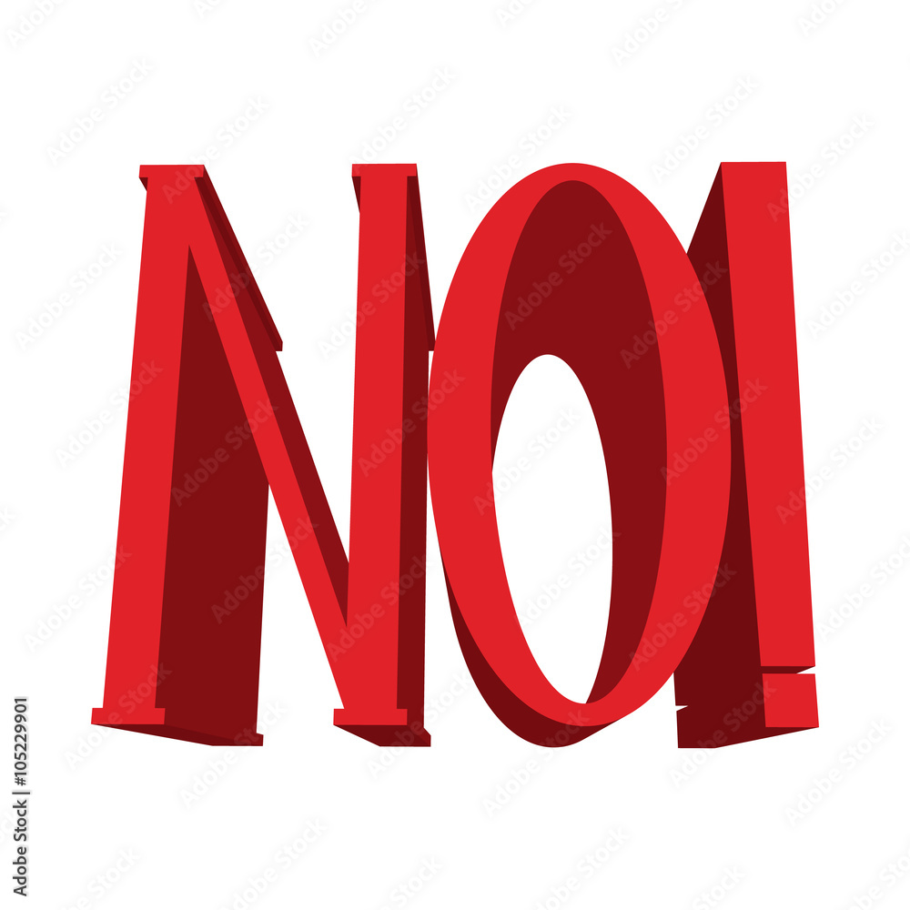 No word icon in cartoon style Stock Vector | Adobe Stock