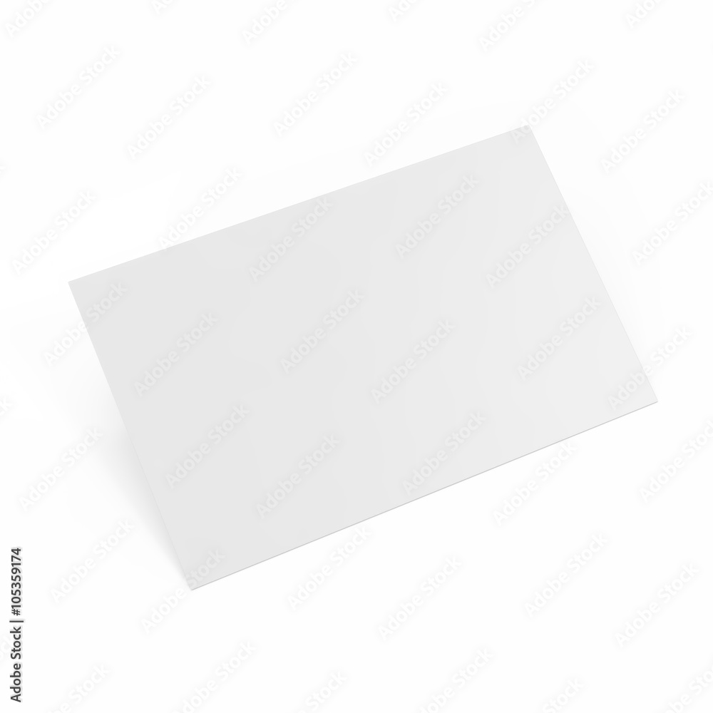business cards template isolated on white background. Stock ...