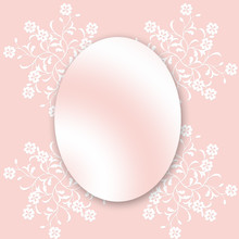 Pink Oval Pattern Background Free Stock Photo - Public Domain Pictures