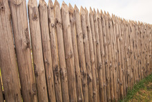 Palisade And Pole Fence Free Stock Photo - Public Domain Pictures