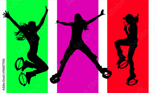 Kangoo Jumps Stock Vector | Adobe Stock