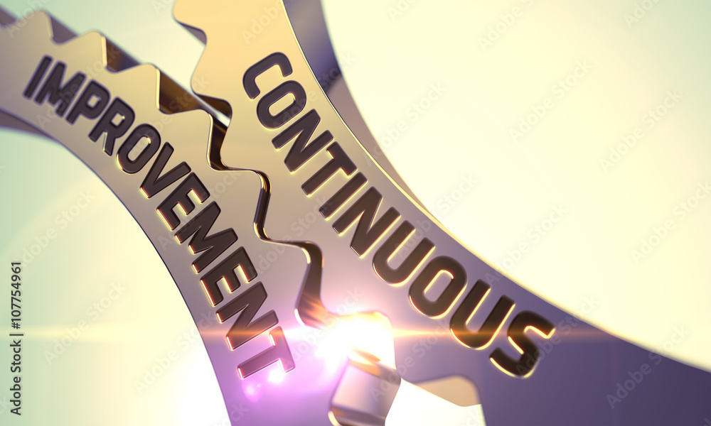 Стоковая иллюстрация «Continuous Improvement on the Mechanism of Golden ...