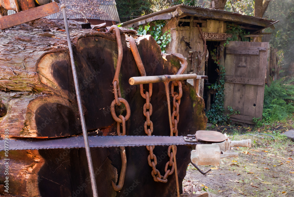 Antique Logging Tools