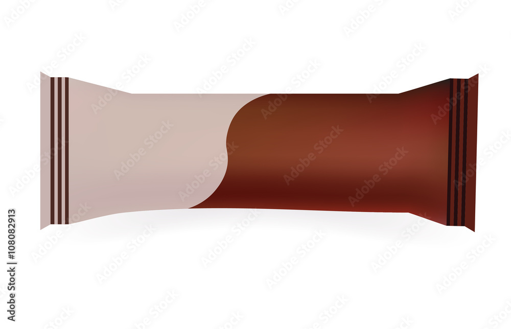 Brown Blank Food Packaging For Biscuit, Wafer, Crackers, Sweets ...