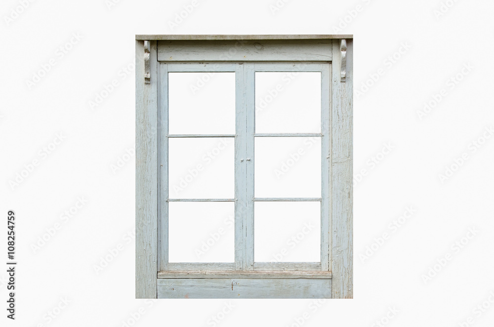 Old residential cut out window Stock Photo | Adobe Stock