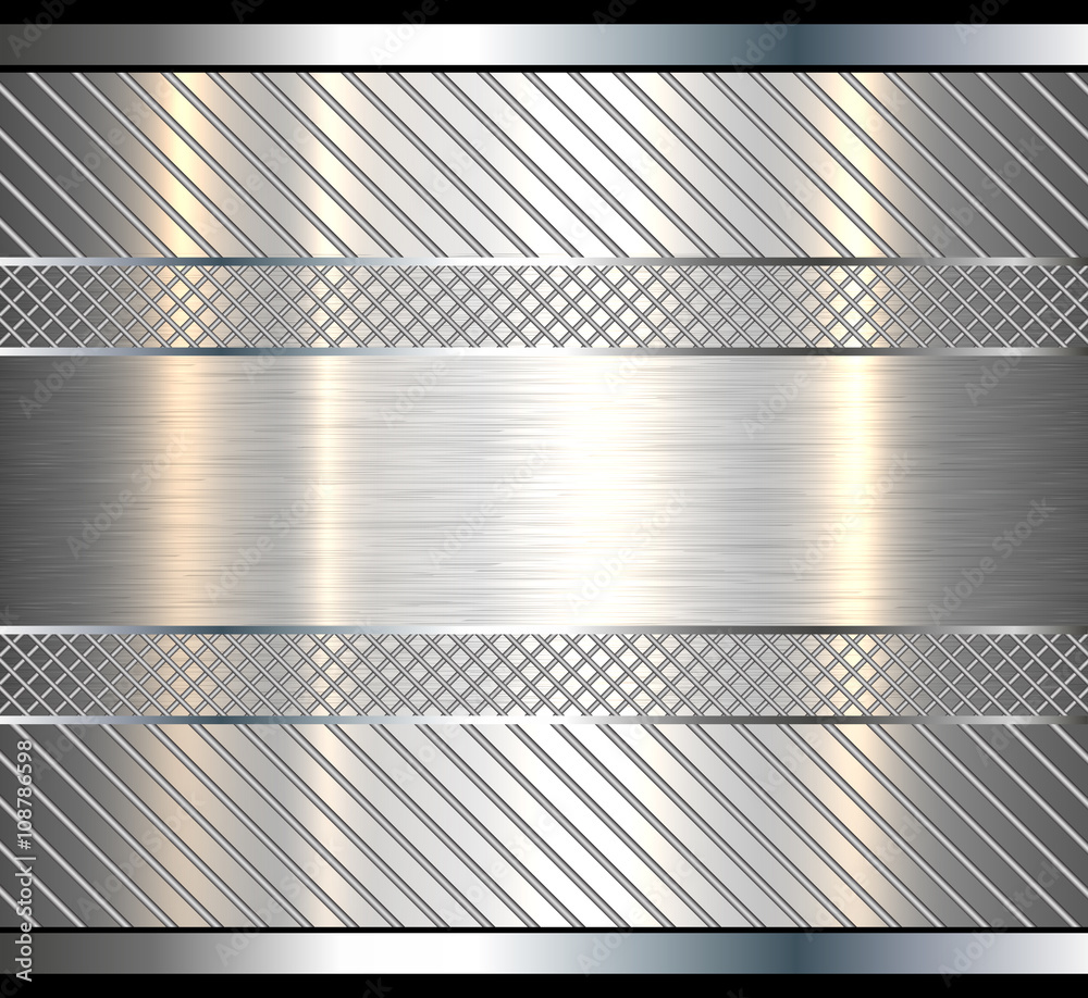 Background metallic with metal texture Stock Vector | Adobe Stock