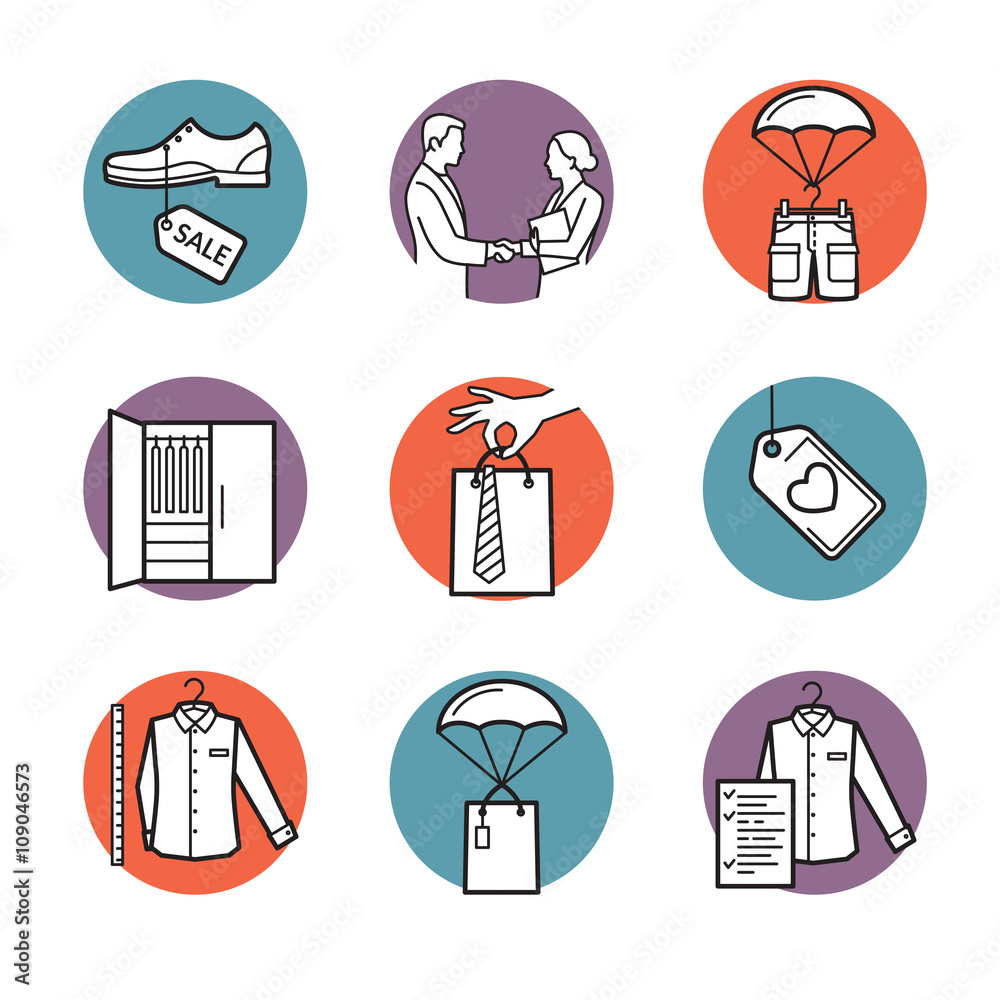 Apparel Industry Icons
