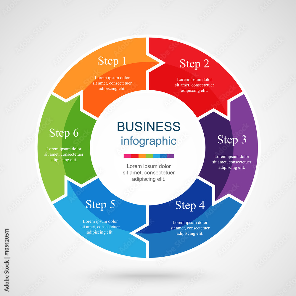 Vector infographics template Stock Vector | Adobe Stock