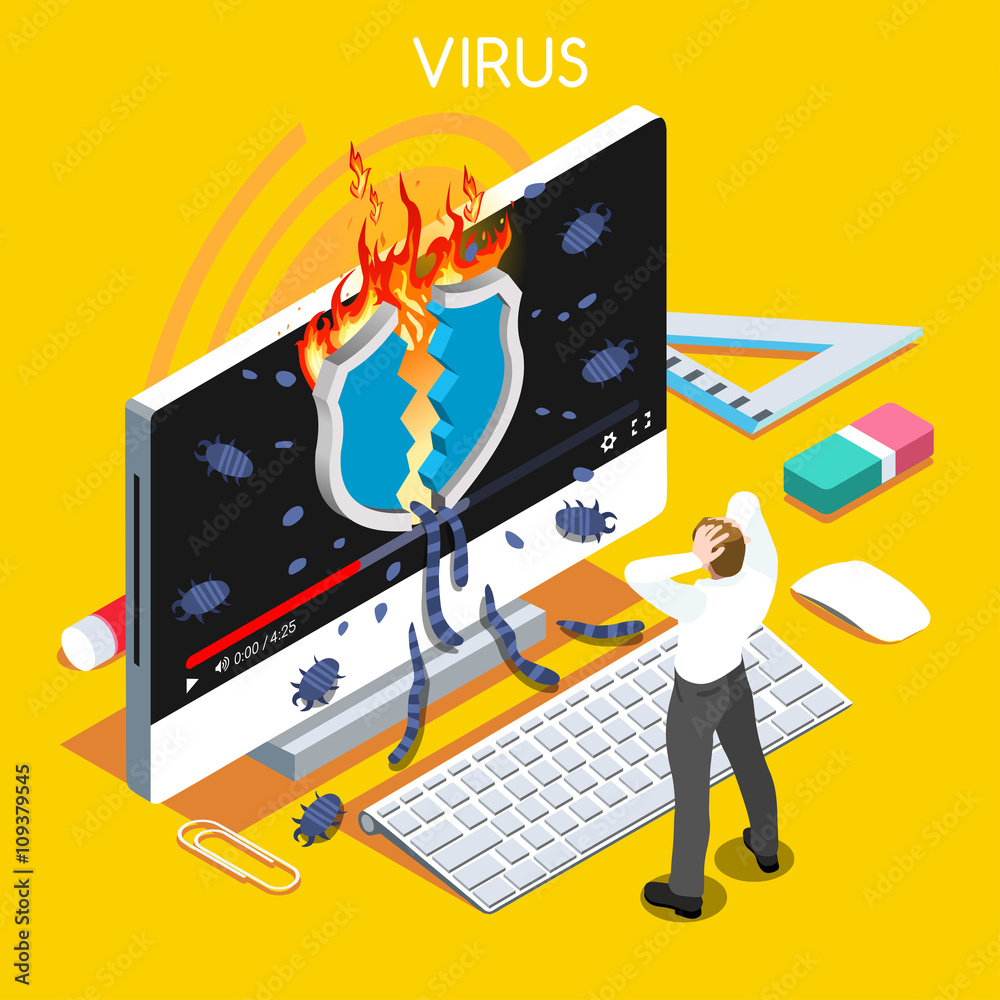 Trojan attack on computer store