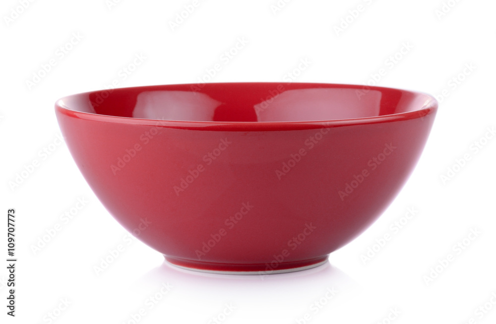 empty bowl isolated on white background Stock Photo | Adobe Stock