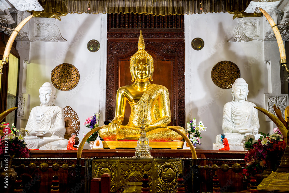 KANDY, SRI LANKA - Temple of the Tooth is a Buddhist temple that houses ...