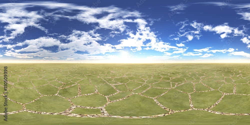 environment map ,HDRI High resolution map. Round panorama, spherical ...